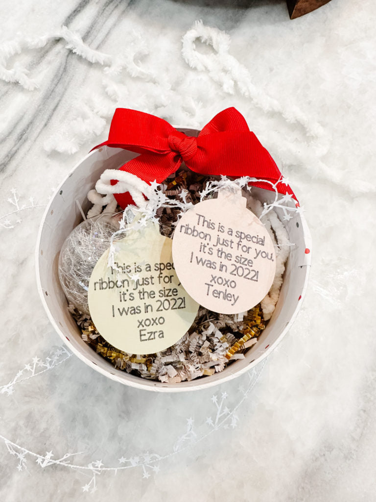 DIY Christmas keepsake ornament – The LittleOak Company NZ